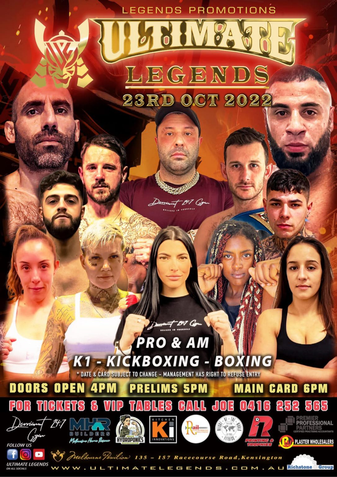 Ultimate Promotions – KICKBOXING | MUAY THAI | BOXING | MMA | PERSONAL ...